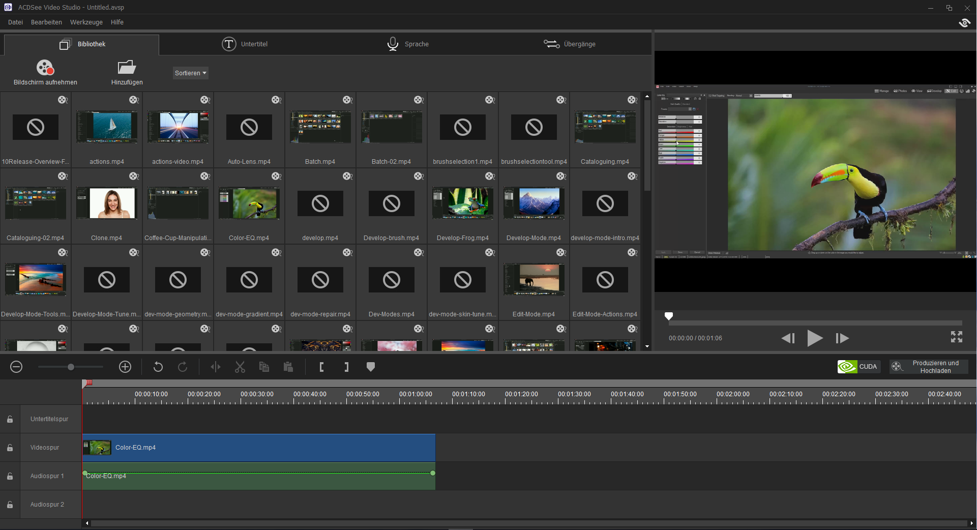 Freie Demos - ACD Systems